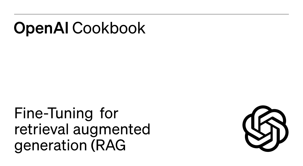 Fine-Tuning for retrieval augmented generation (RAG) with Qdrant ... Fine-Tuning for retrieval augmented generation (RAG) with Qdrant ...